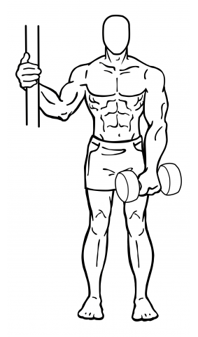 One Arm Upright Row - Ceaseless Fitness